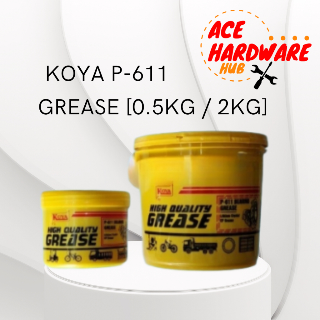 KOYA P-611 HEAVY DUTY LITHIUM MP GREASE HIGH TEMPERATURE BEARING GREASE ...