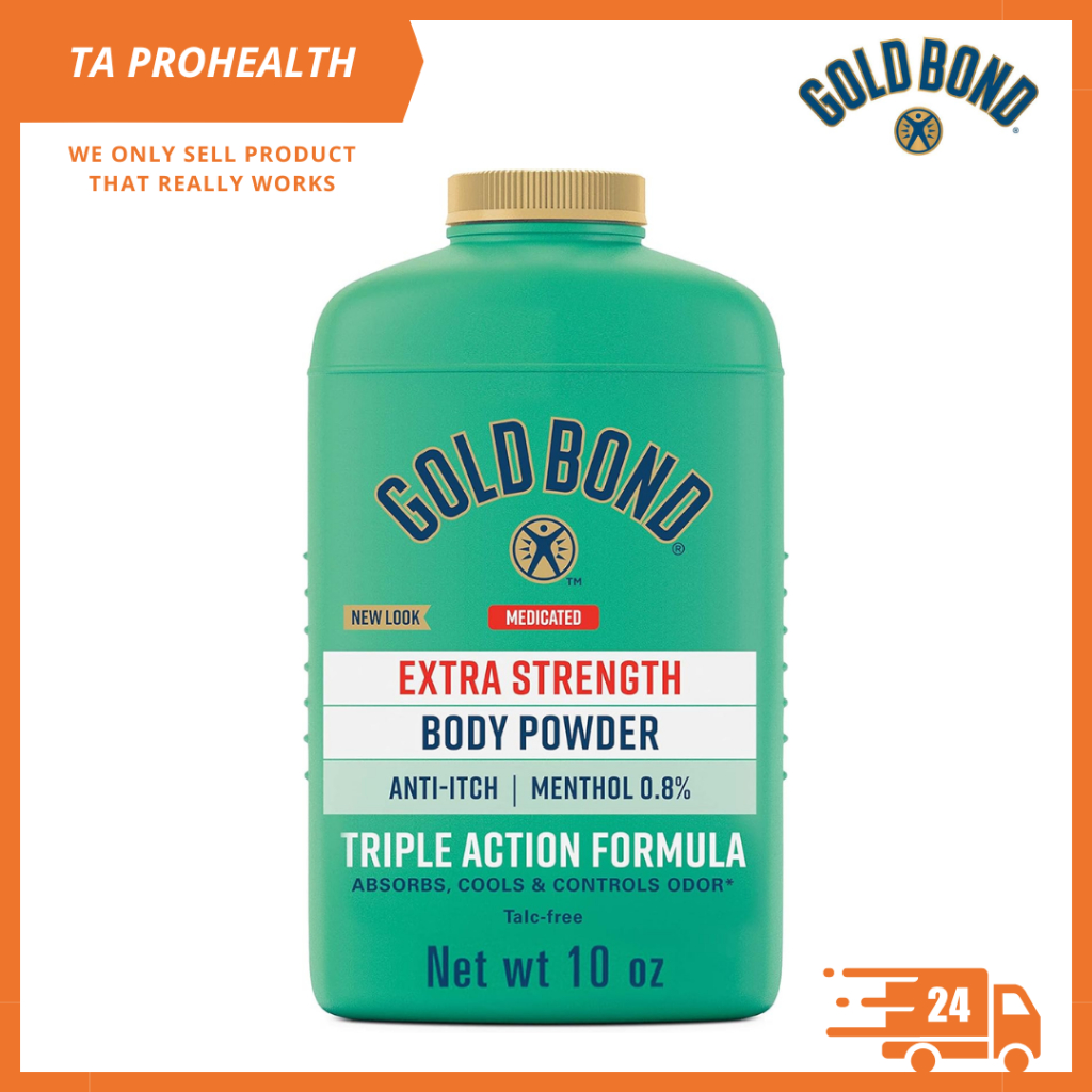 Gold Bond Medicated Extra Strength Body Powder 283g | Shopee Malaysia