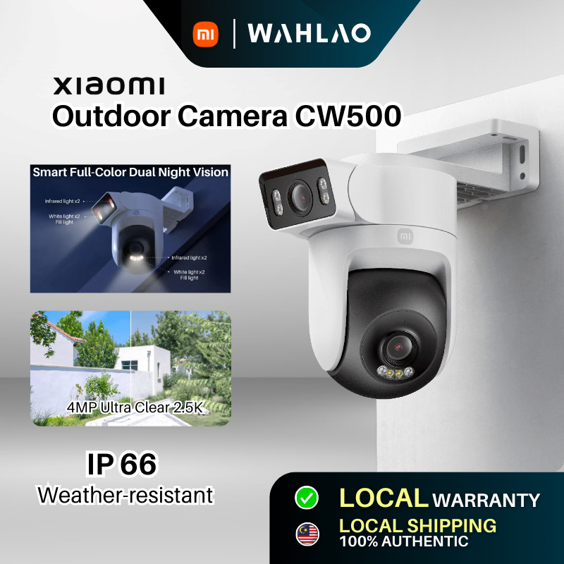 [MY-SET] Xiaomi Outdoor Camera CW500 Dual Camera version | 4MP 2.5K ...