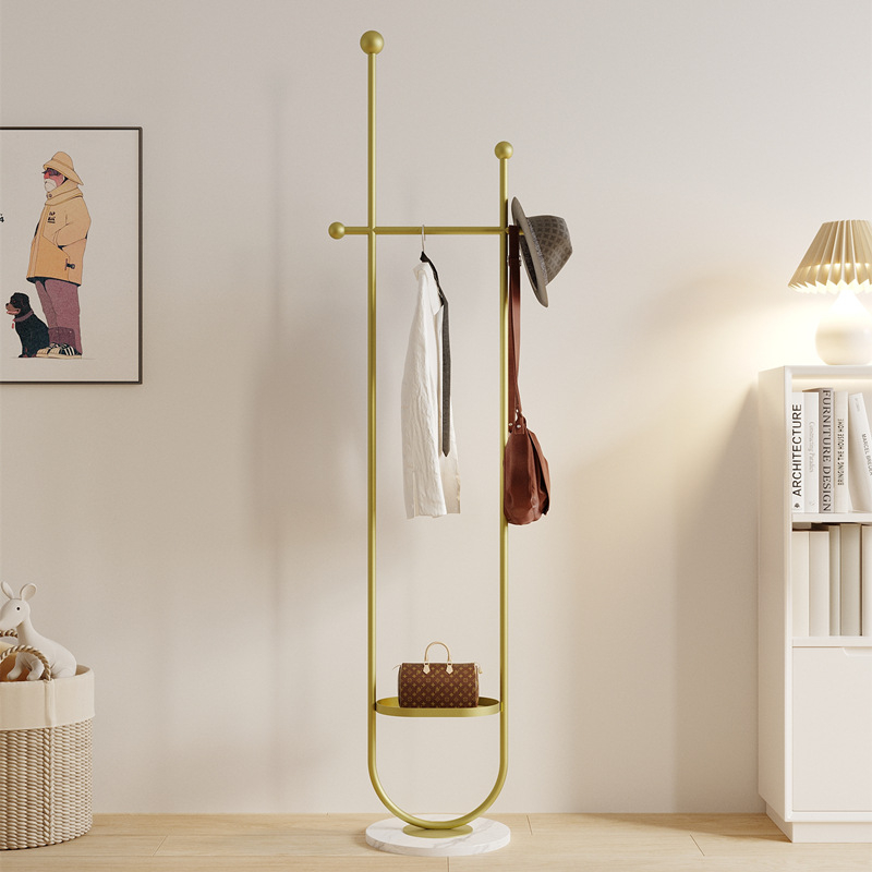 Bedroom Floor Clothes Rack Simple Modern Net Red Small Coat Rack ...