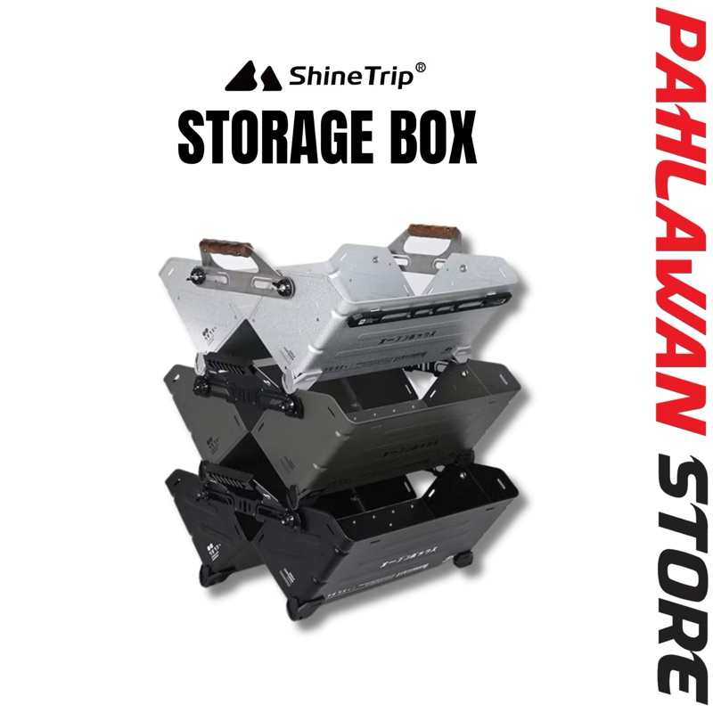 Shinetrip Tactical Storage Box A458 Stacking Multifunctional Camping ...