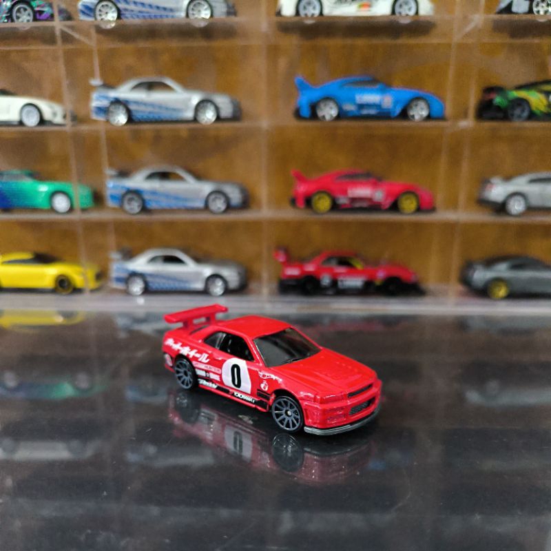 Hot Wheels Skyline R34 Kaido Factory Defect | Shopee Malaysia
