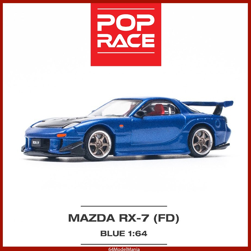 POP RACE MAZDA RX-7 (FD3S) RE-AMEMIYA WIDEBODY METALLIC BLUE | Shopee Malaysia
