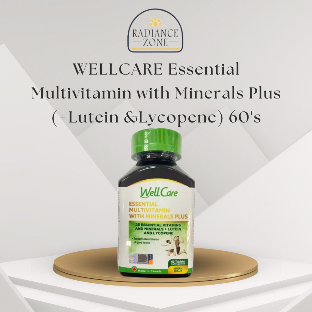WELLCARE Essential Multivitamin with Minerals Plus(+Lutein &Lycopene ...