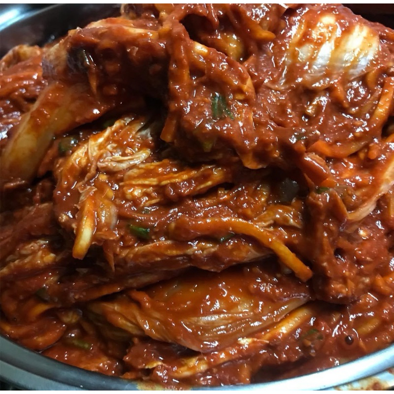 Qisy Kimchi Napa Cabbage Kimchee 450g | Shopee Malaysia