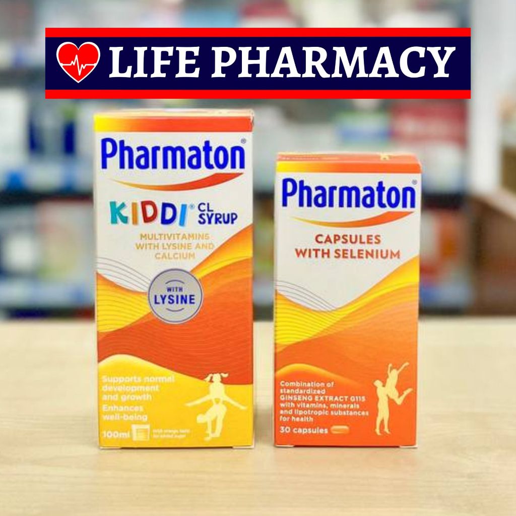 [PHARMATON] Multivitamin Capsule with Selenium Adult/Multivitamin Syrup ...