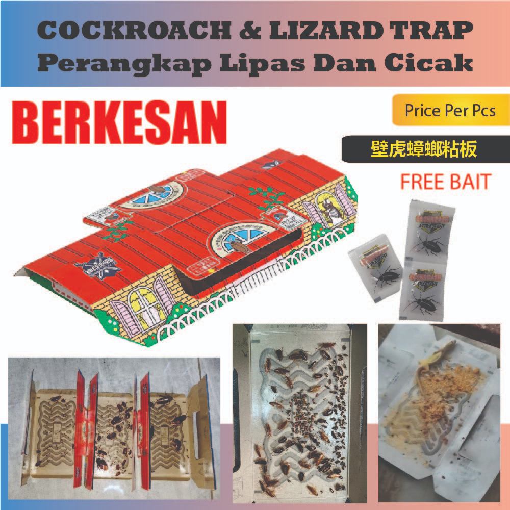 Japan Style Roach Trap / Cockroach Trap with Bait/Perangkap Lipas ...