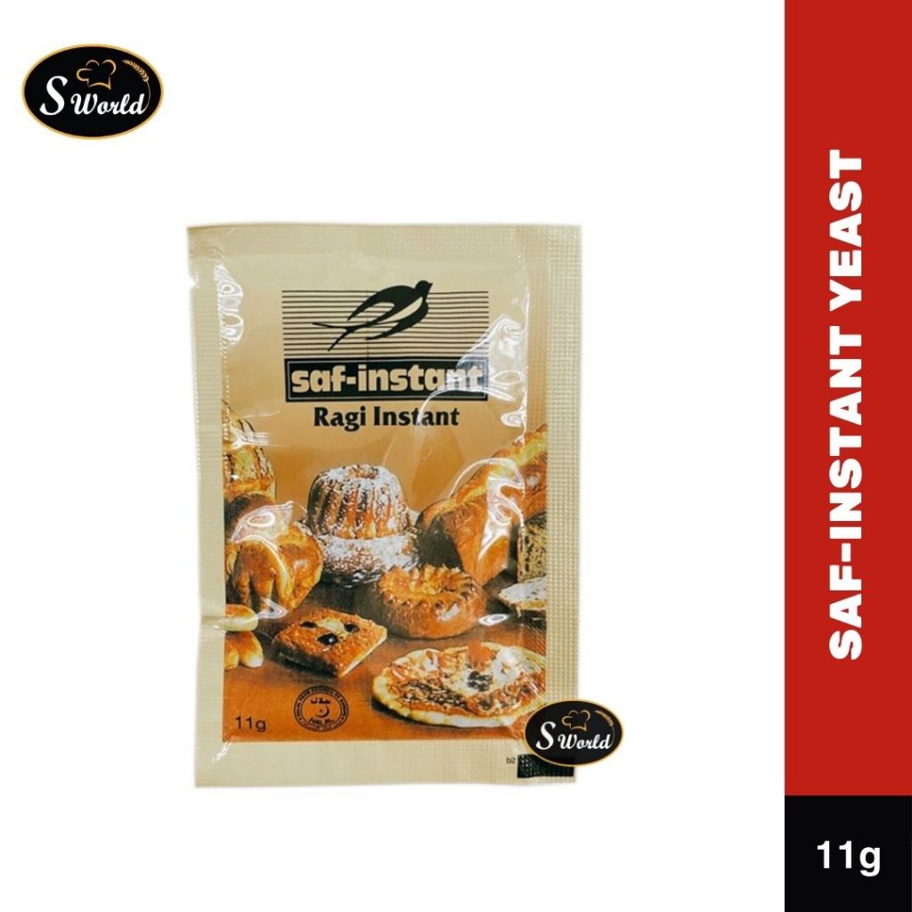 SAF-INSTANT Dried Yeast Sachets 11gx5 (BOX) | Shopee Malaysia