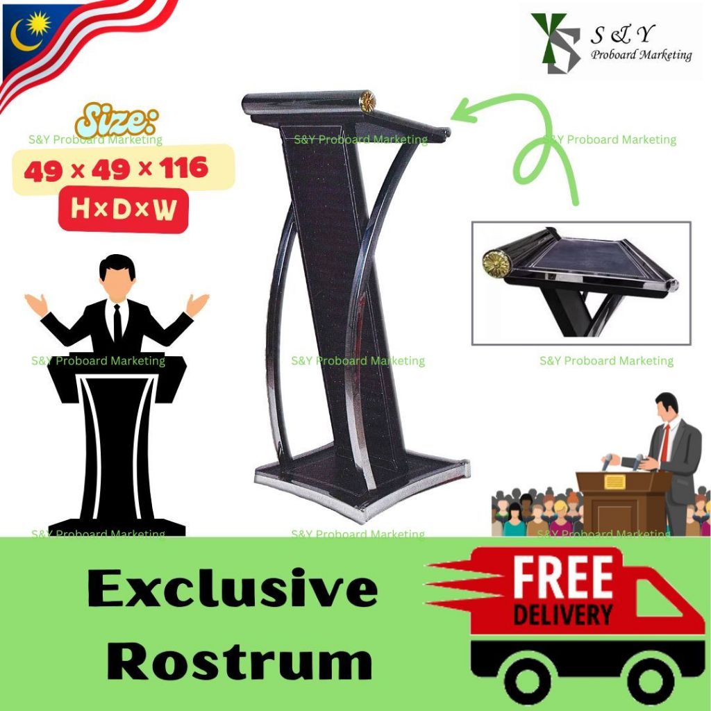 Pentas Rostrum Eksklusif / Podium Moden / Exclusive Rostrum Stand ...