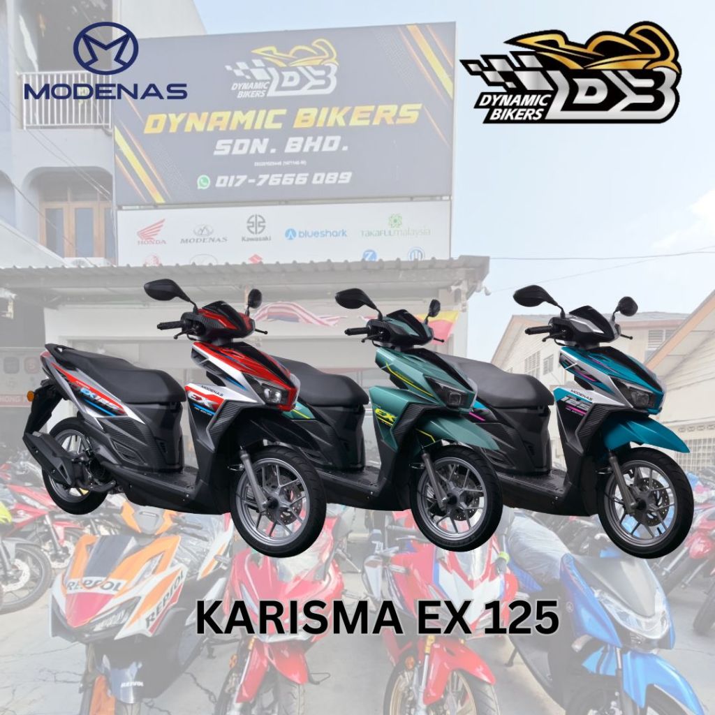 Modenas Karisma EX 125 NEW Model 2025 🤩READY STOCK🤩 | Shopee Malaysia
