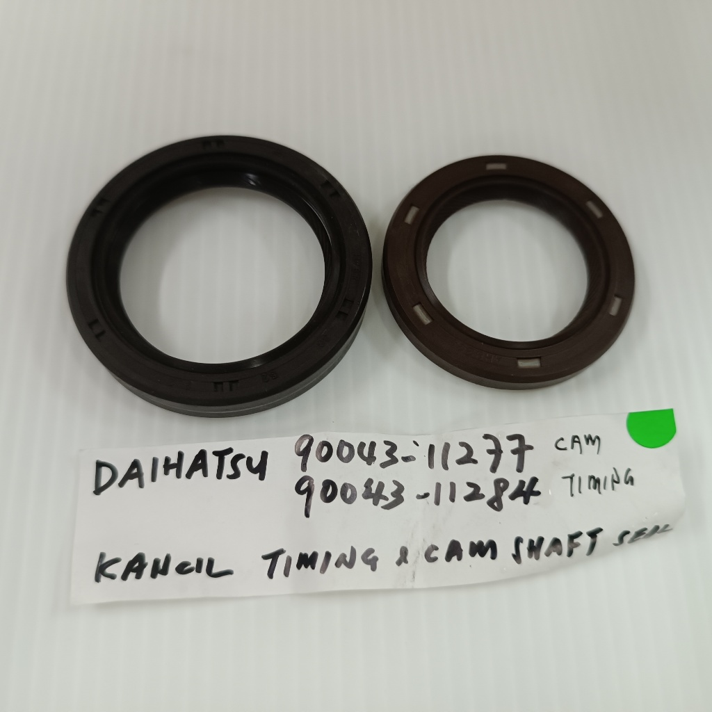(1PAIR DAIHATSU 90043-11277/90043-11284) CRANK CAM SHAFT OIL SEAL FOR ...
