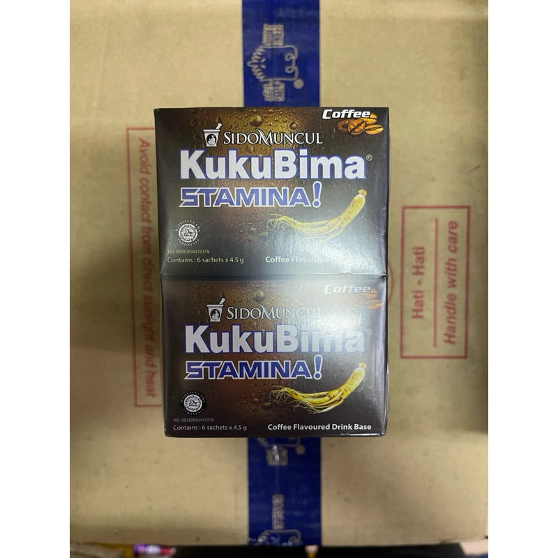 Kukubima Stamina Energy Drink coffee 1 pack 10 kotak | Shopee Malaysia