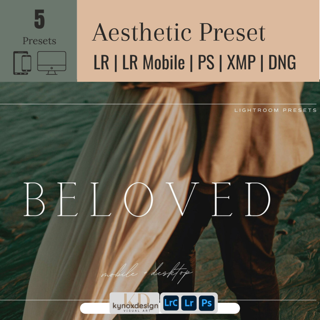 [Lightroom Preset] Aesthetic Preset - Beloved for LR/LR(mobile)/PS ...