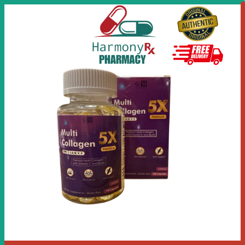 (100% Original) Multi Collagen 5X Premium (120 Capsules) | Shopee Malaysia