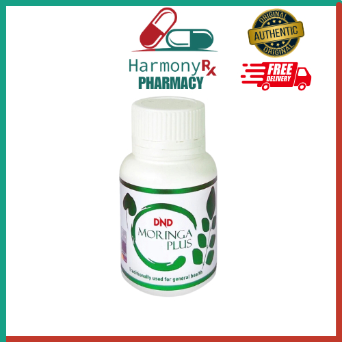 [HQ Stock] DND MORINGA PLUS - 60 VEGE CAPSULE X 1 BOTOL - Ready Stock ...