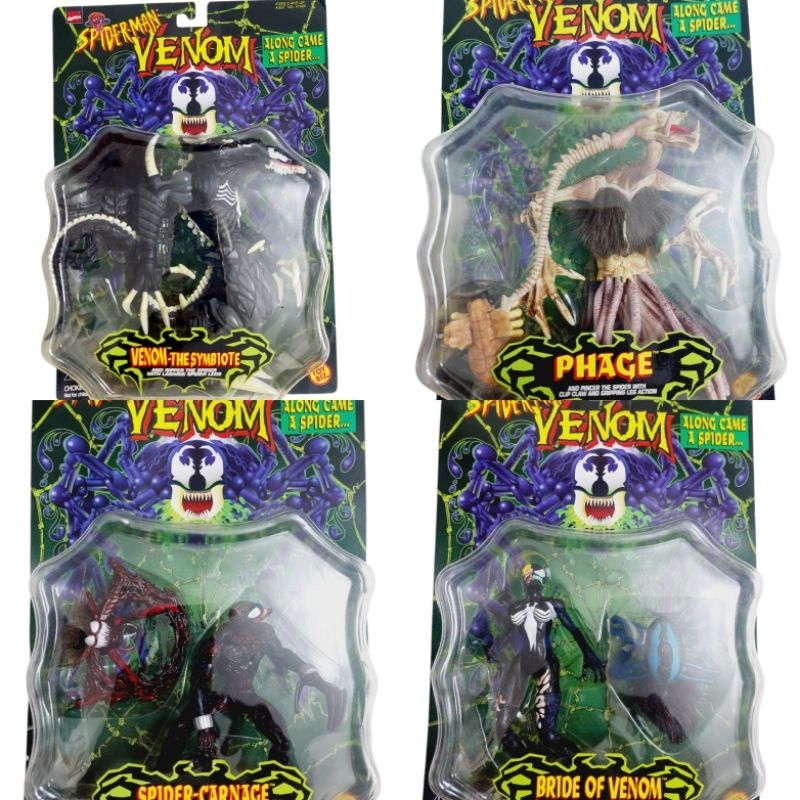 Vintage 1997 Venom Spiderman Action Figures | Shopee Malaysia