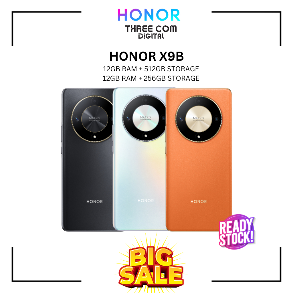 HONOR X9b 5G 12GB+256GB / 12GB+512GB (Sunrise Orange (Vegan Leather ...