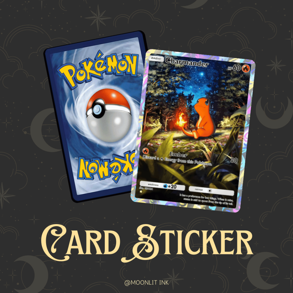 [Pokemon Pocket TCG Card Sticker - FULL ART CARDS Part 1] TnG Sticker ...