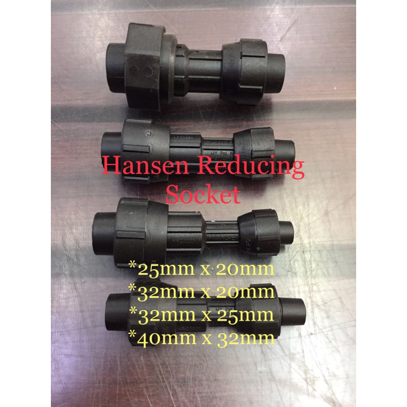Hansen Reducing Socket / Reducer Socket Hansen / Hansen Fitting | Shopee Malaysia