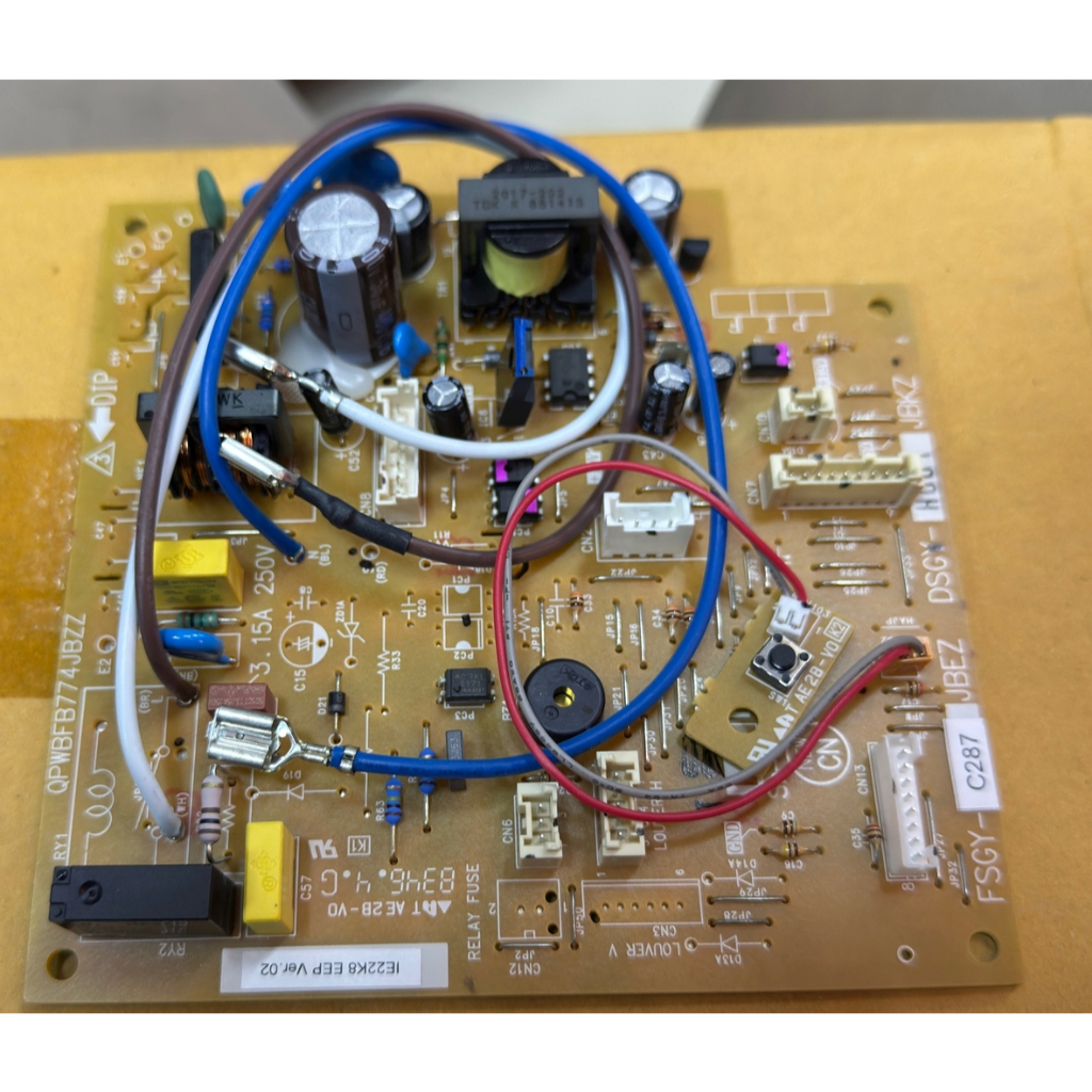 SHARP (GOT VERSION) AIR COND PCB AH-AP24SMD H001 ONLY FOR SERIAL NUMBER ...