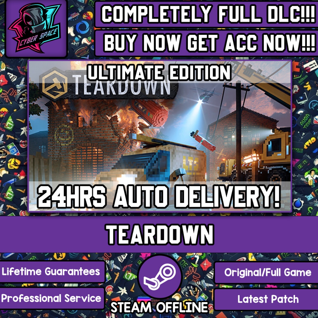 Teardown [Auto Delivery] [Steam Offline] [Full DLC] Cyber Space PC Game | Shopee Malaysia