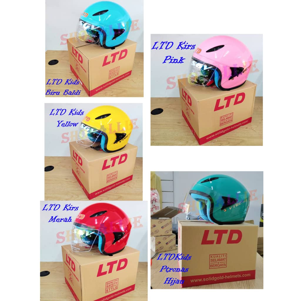 LTD SGV Kids Visorex Helmet (SIZE S 52-54CM) | Shopee Malaysia