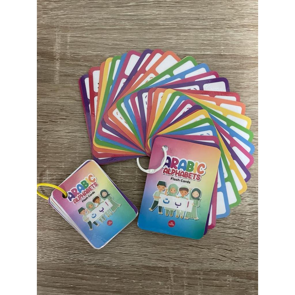 Arabic Alphabets Flash Card Kad imbas huruf Jawi | Shopee Malaysia