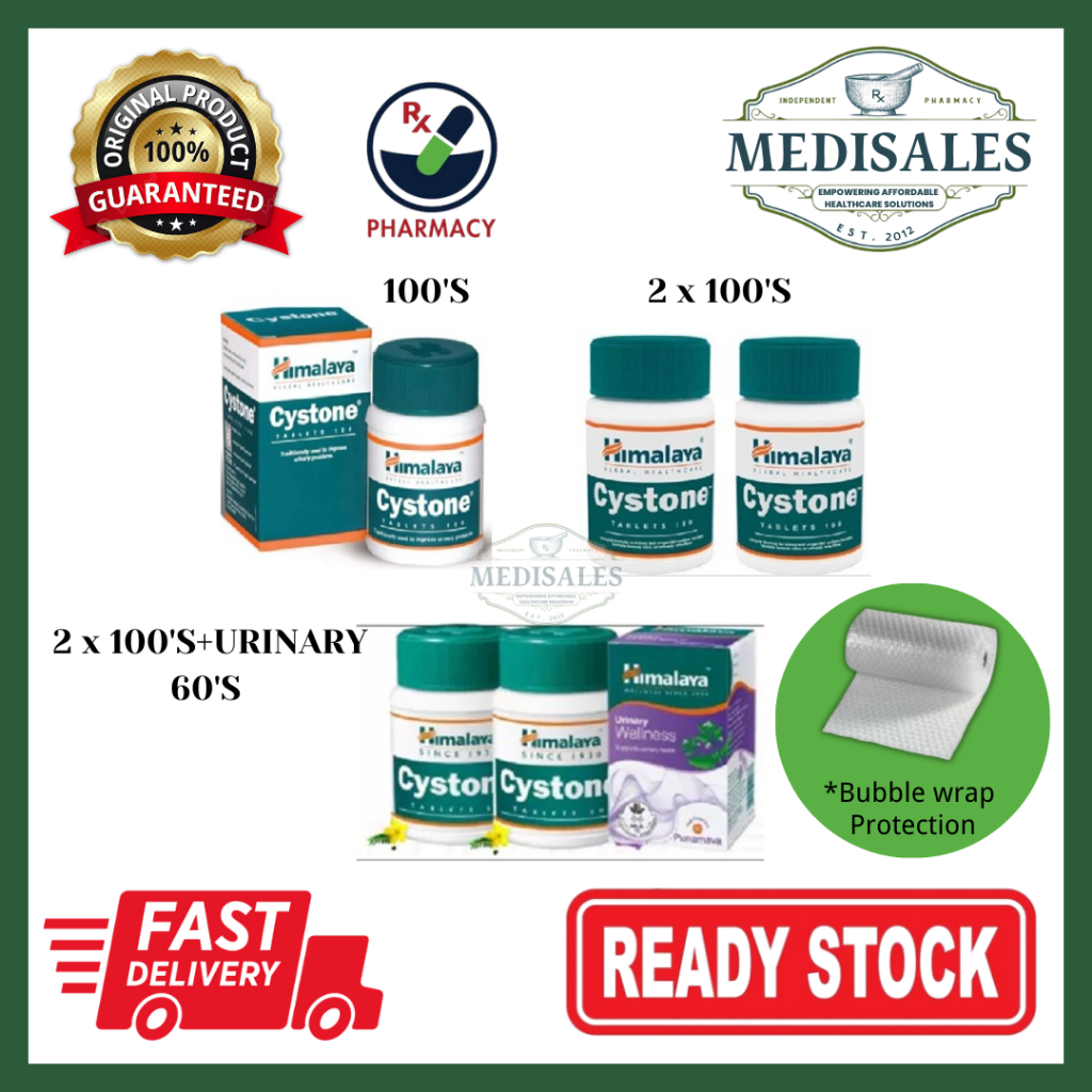 HIMALAYA CYSTONE TABLET 100'S | 3 X 100'S (EXP 04/2026) | Shopee Malaysia
