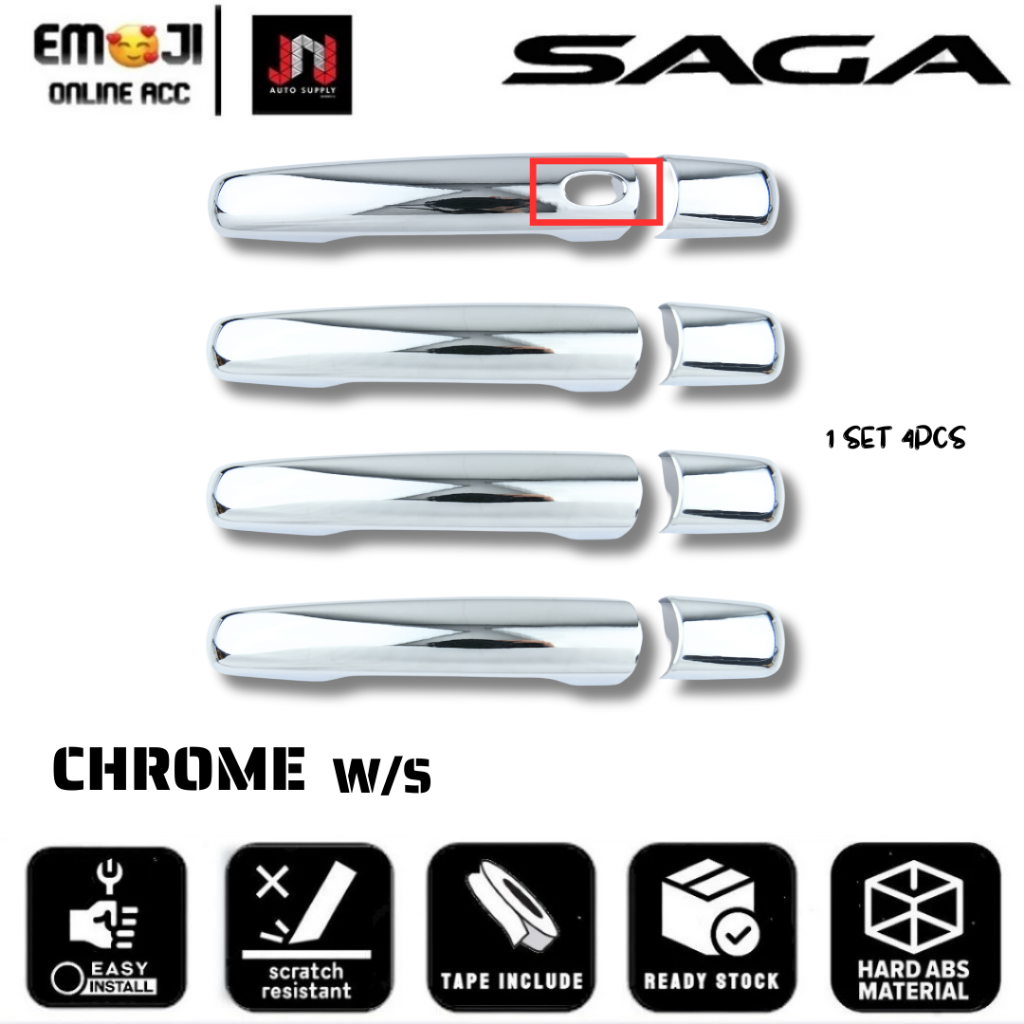 Saga VVT / PERSONA VVT / IRIZ VVT 2016 - 2025 Door Handle Cover carbon ...