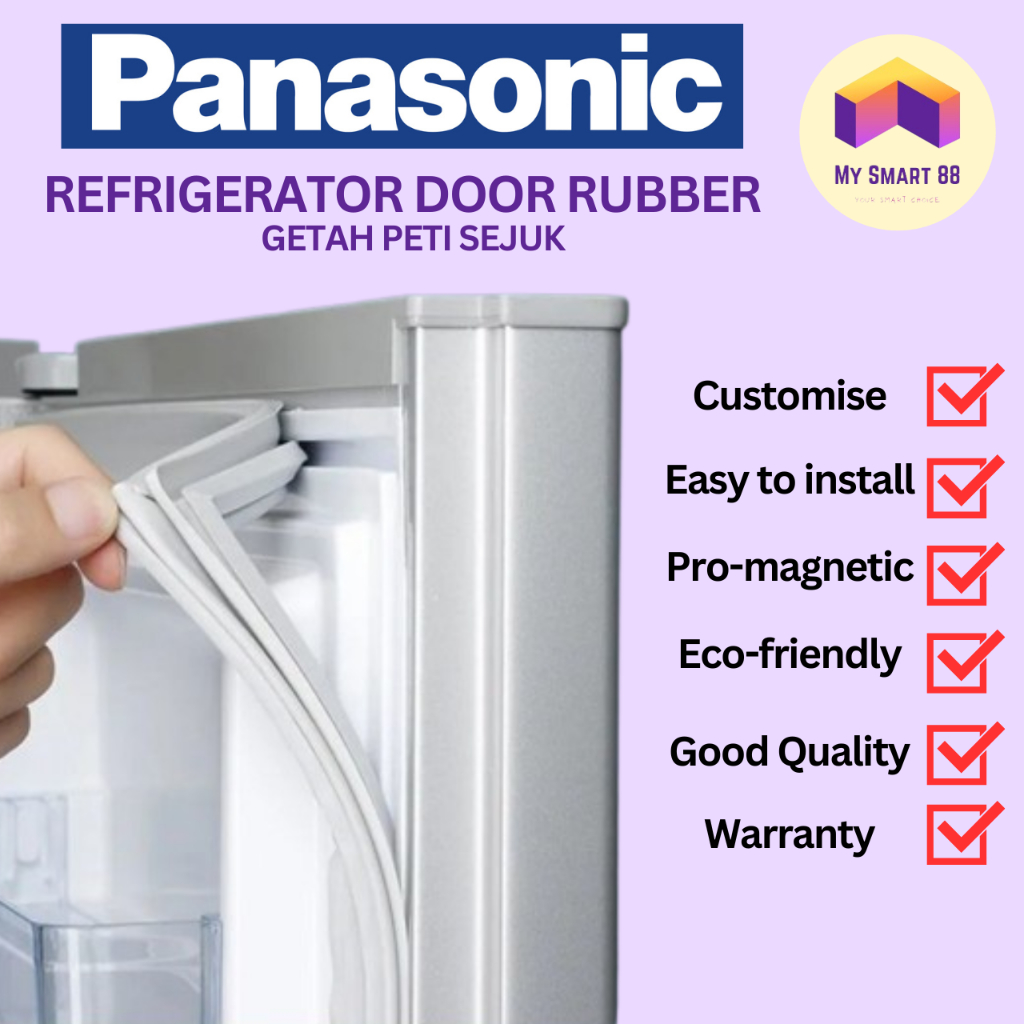 NR-AF171SSMY PANASONIC FRIDGE DOOR RUBBER GETAH/GASKET PETI AIS ...