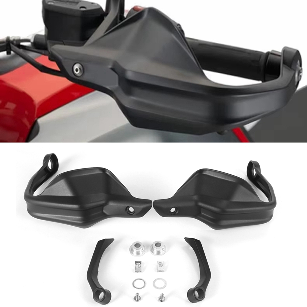 1 pair Black Universal Motorcycle Handguard Hand Shield Protector ...