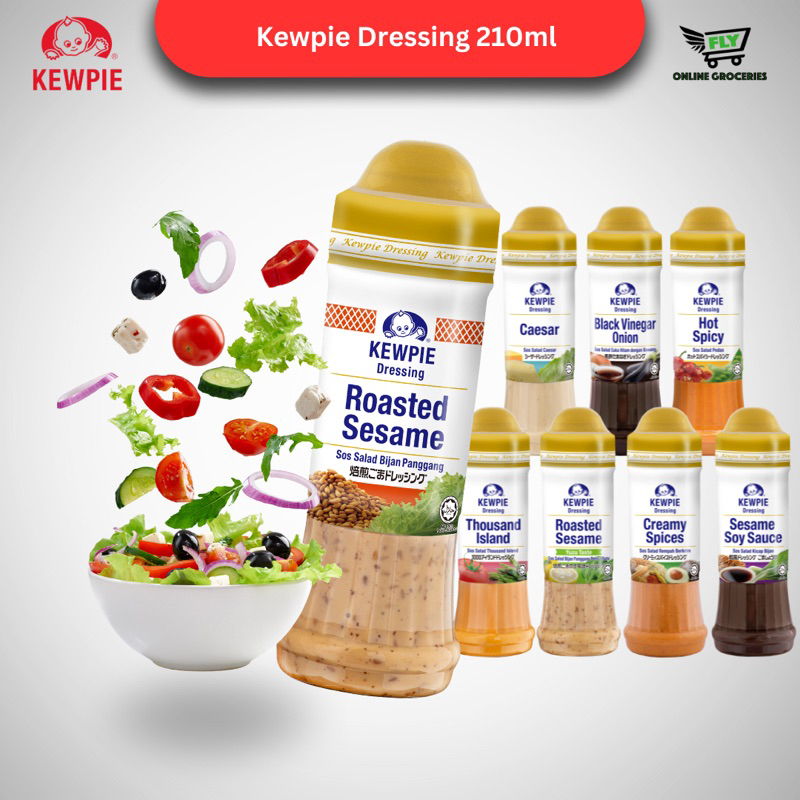Kewpie Dressing 210ml Assorted | Shopee Malaysia