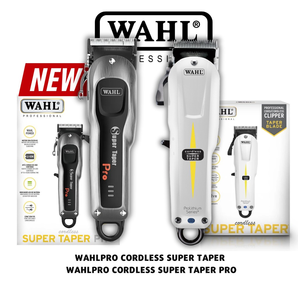 【100% ORIGINAL 】WAHL Cordless Super Taper Pro Super Taper Cordless Hair ...