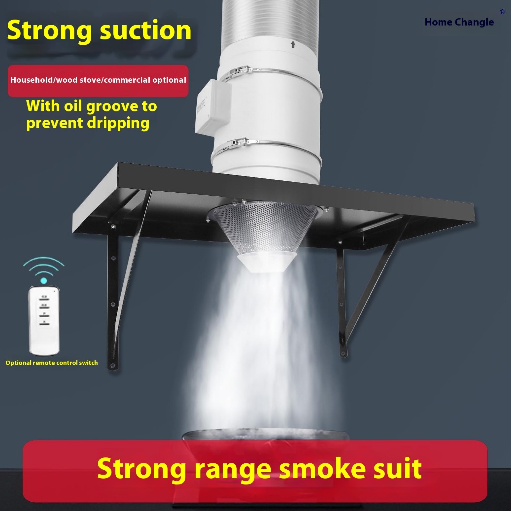 Remote Control Dapur Kikir Kitchen Ventilator Kitchen Exhaust Fan ...