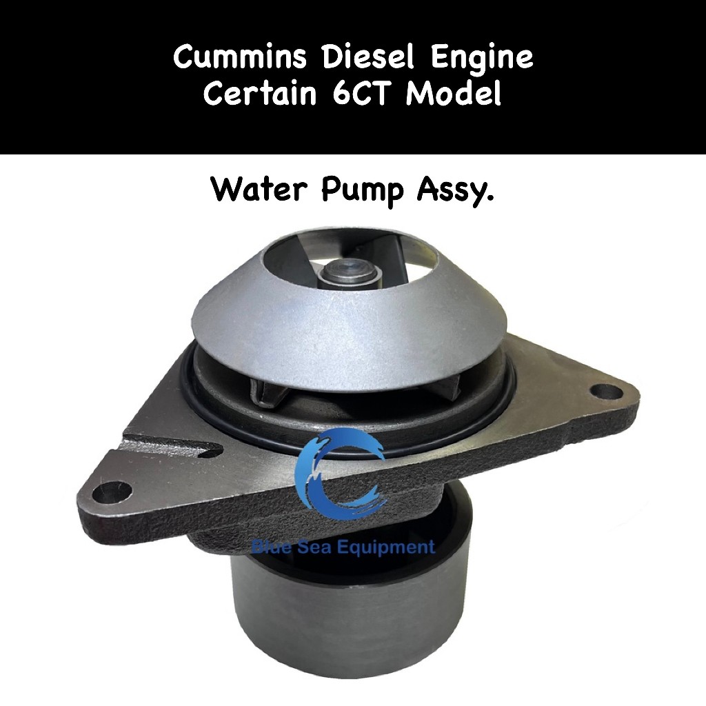 Cummins 6CT8.3L Water Pump Assembly - 3800975 3802974 3285325 3929613 ...