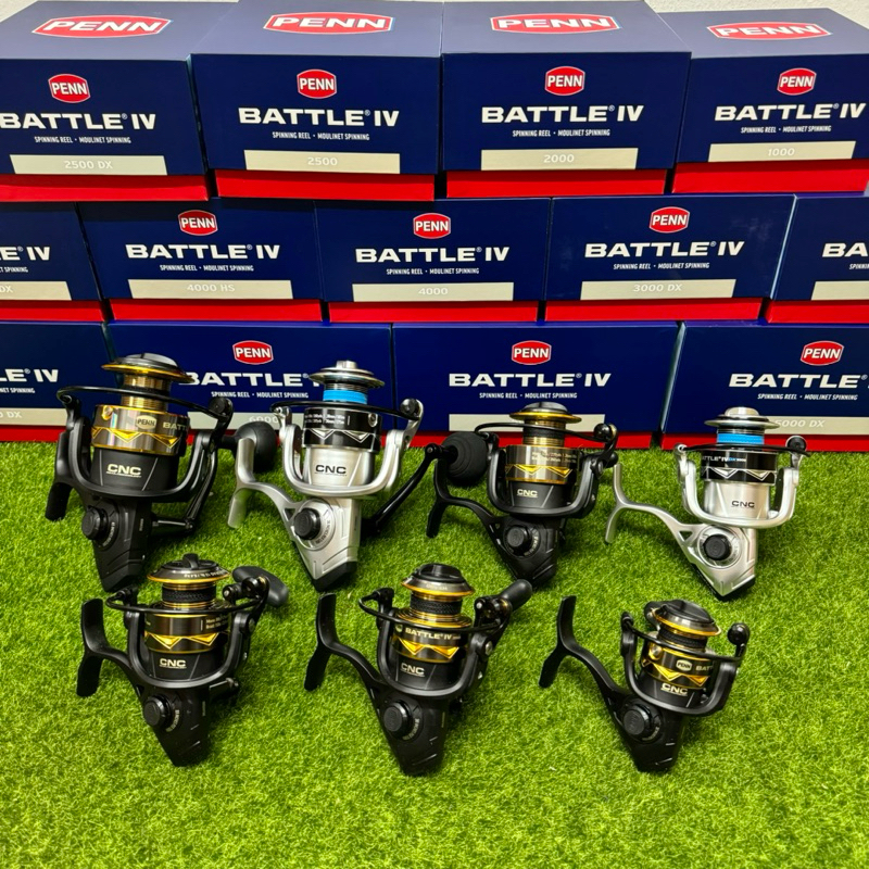 PENN Battle IV / Battle IV DX Spinning Reel with 1 year warranty ...