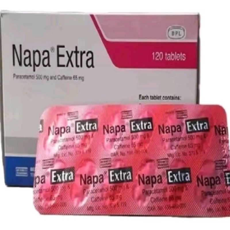 NAPA EXTRA 500MG 10 PAPAN 120 Tablets (10*12= 120 Tablets). | Shopee ...