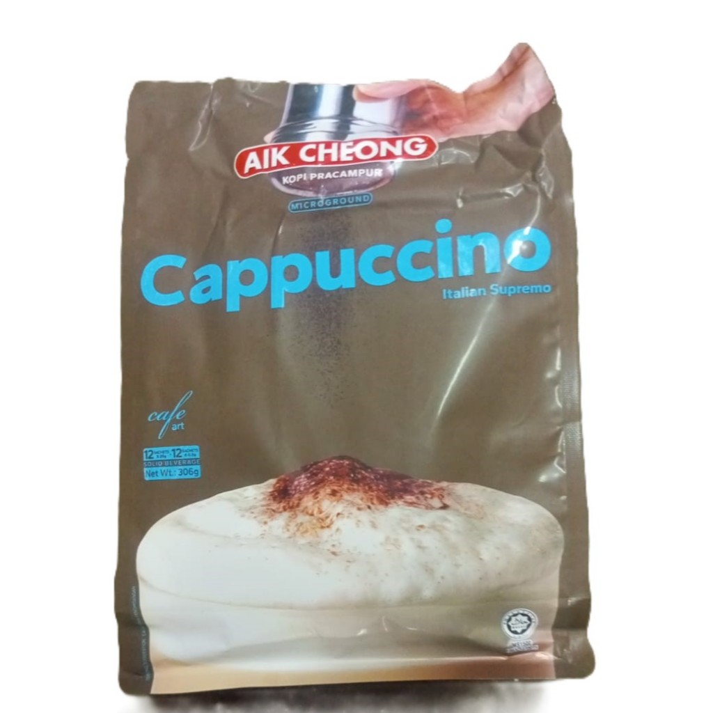 Aik Cheong Kopi Cappuccino 25gx12s/pack | Shopee Malaysia