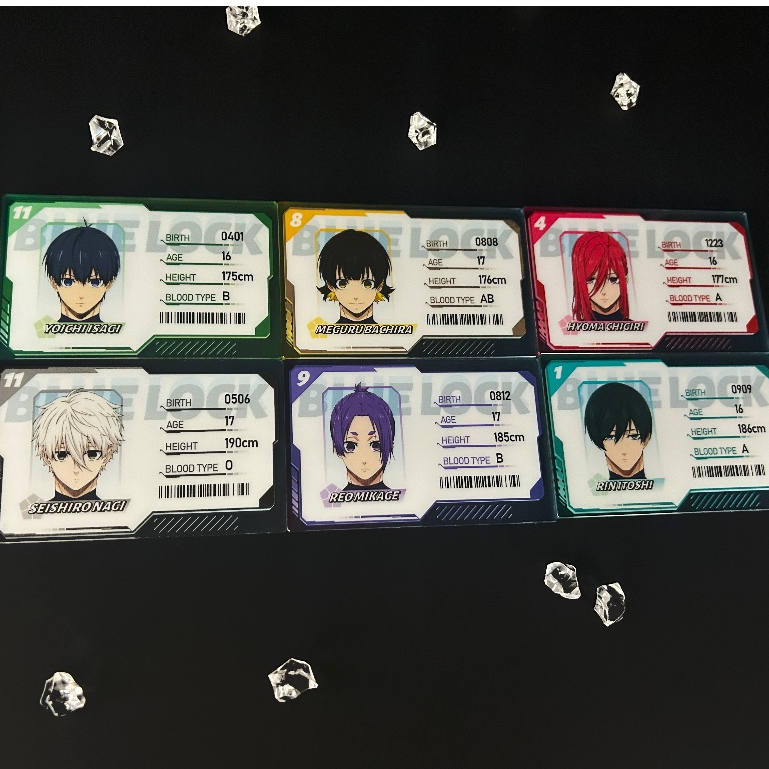 Nullset Blue Lock Character ID Card Assortment | Shopee Malaysia