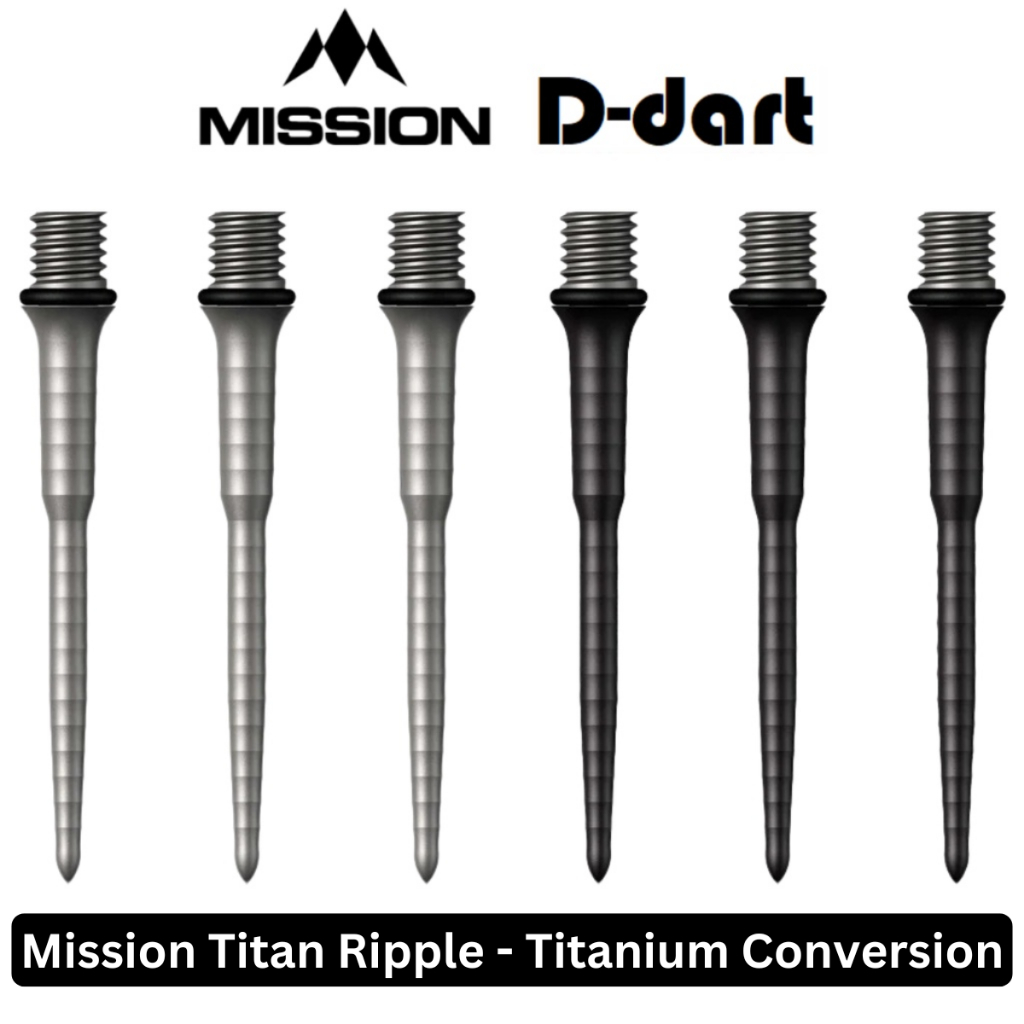 MISSION CONVERSION POINT - 26/30/34MM Mission Titan Ripple Titanium ...