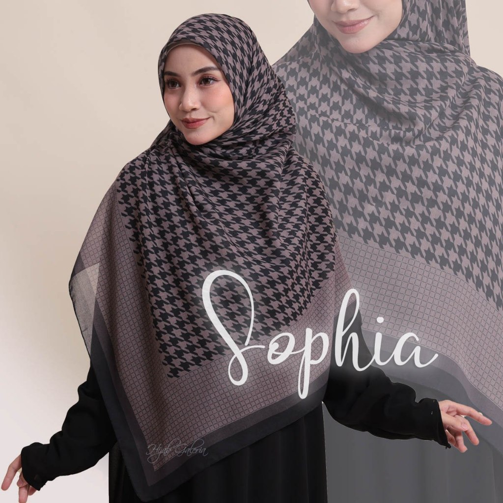 Tudung bawal bidang 60 hijab galeria sofia | Shopee Malaysia