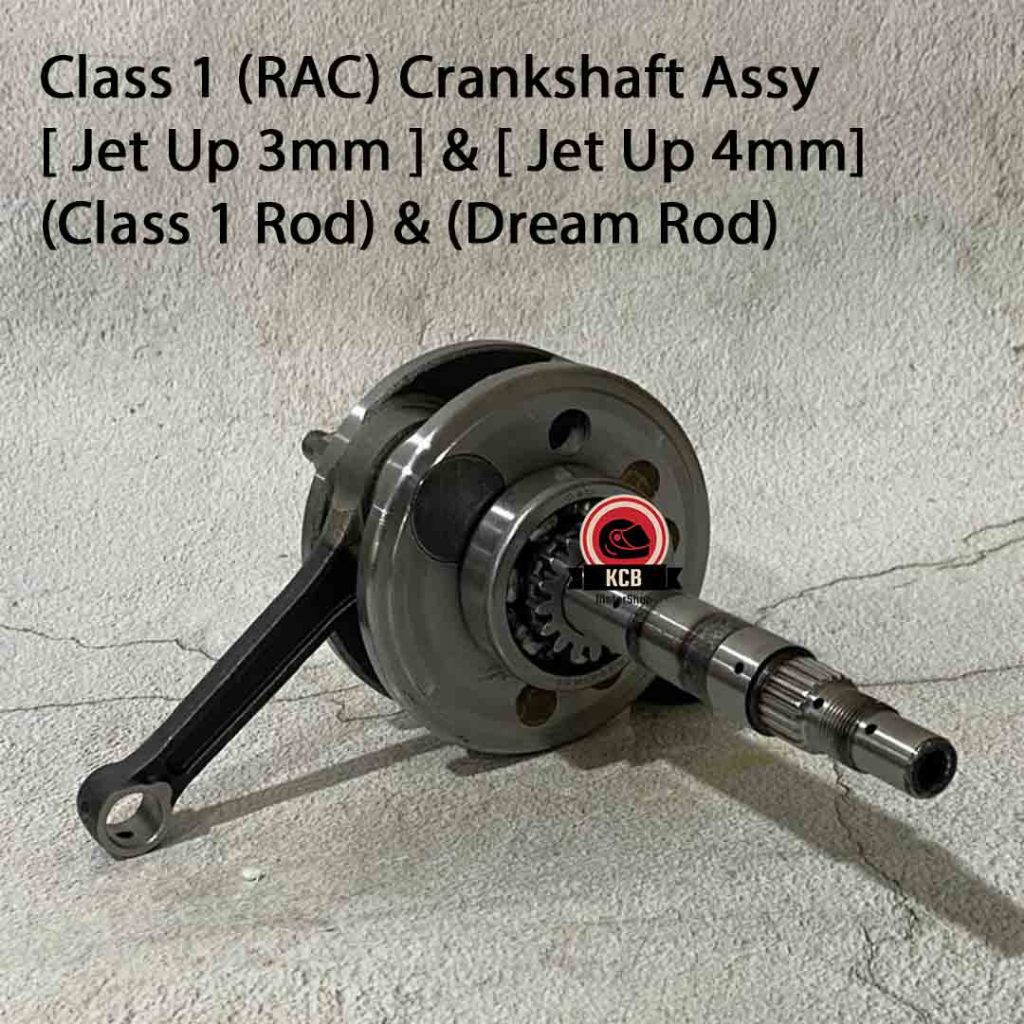Crankshaft Class 1 Jet 3mm Jet 4mm Crankshaft 110 jet 3mm Crankshaft ...