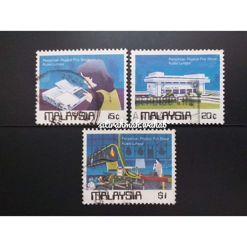 Malaysia Used Stamp - Official Opening of New GPO | Shopee Malaysia