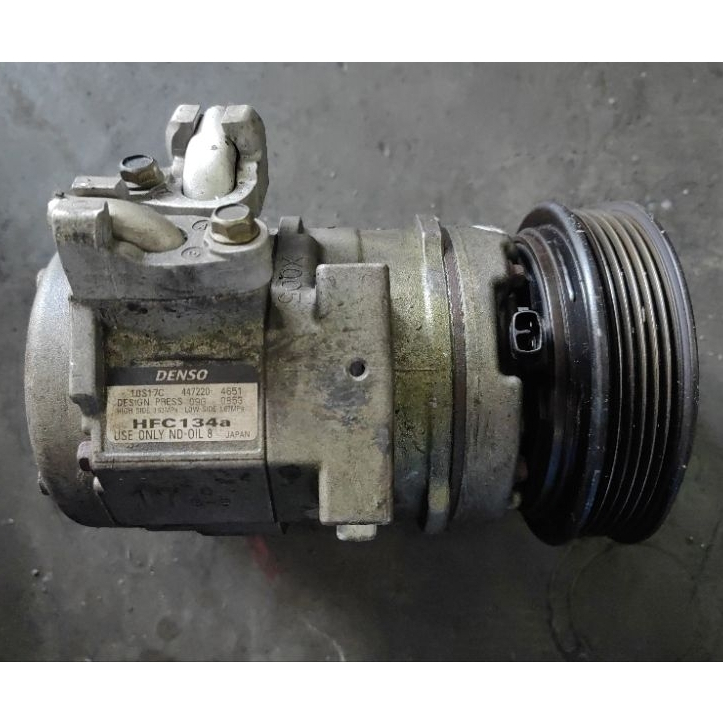 MAZDA MPV 3.0 V6 AIRCOND COMPRESSOR ( 447220-4651 ) 6 PK USED FROM ...