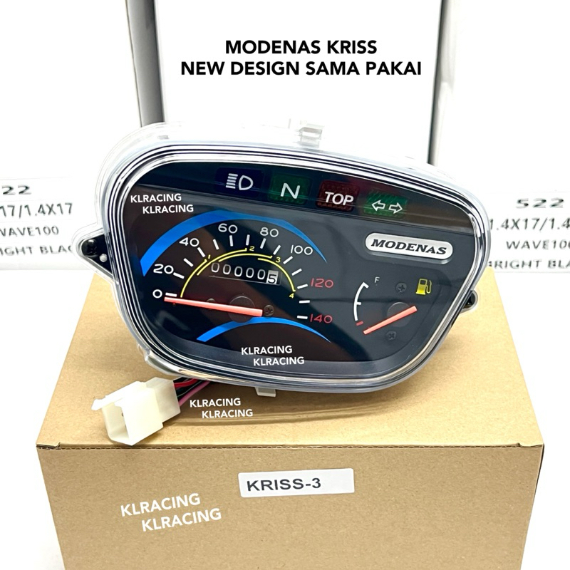 KRISS-3 MODEL MODENAS METER ASSY KRISS2 KRISS110 MR1 SPEEDOMETER SPEEDO ...