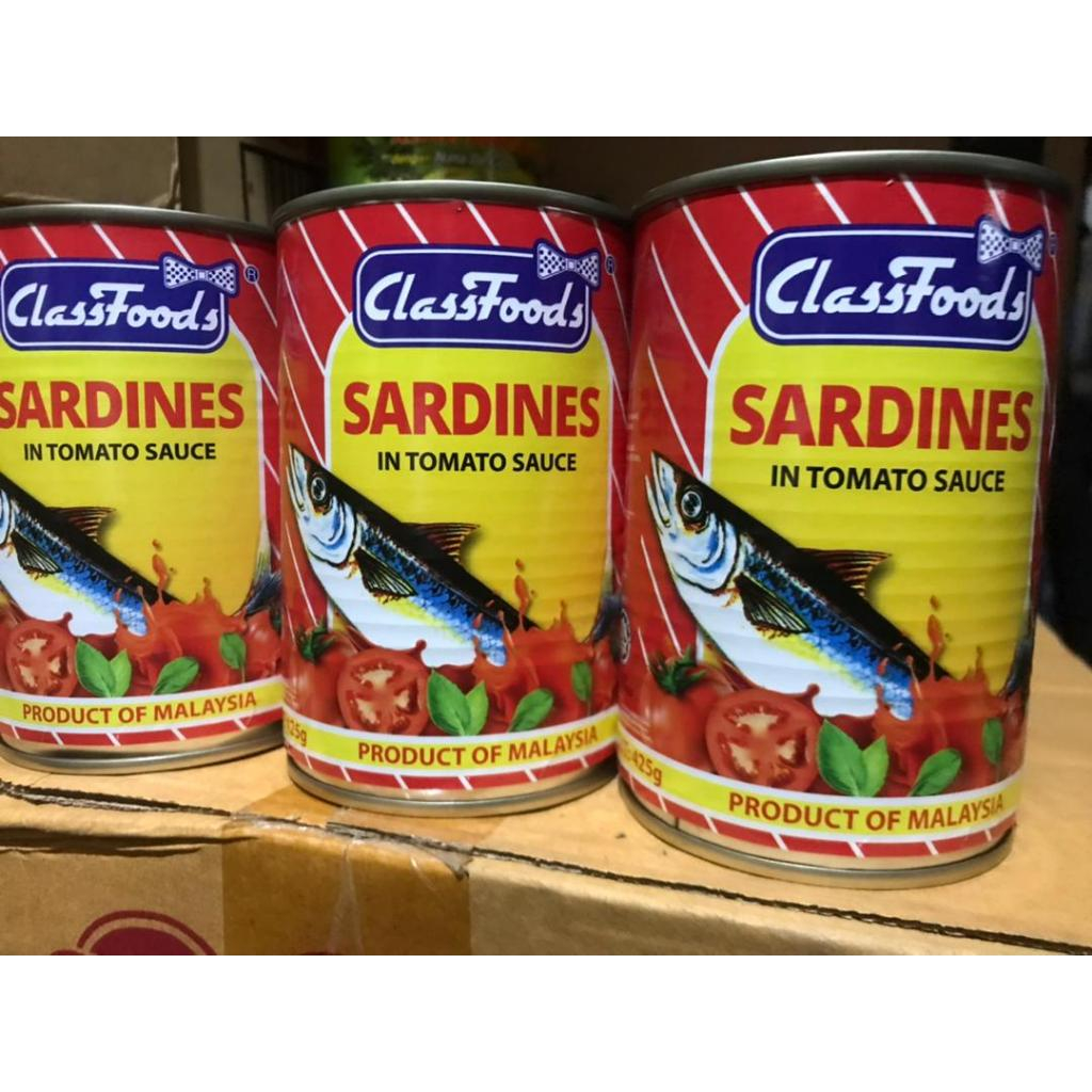 CLASS FOOD SARDINE 425G | Shopee Malaysia