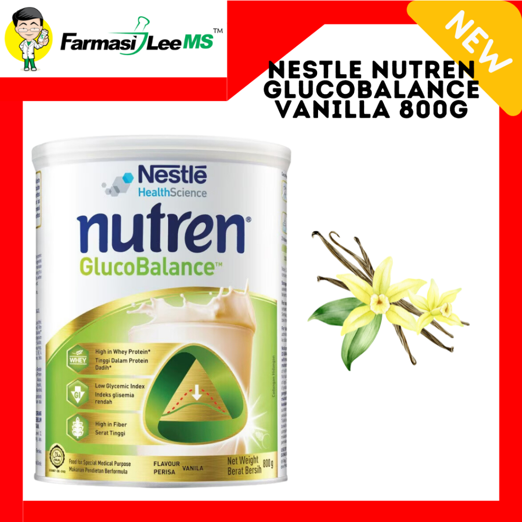 Nestle Nutren Glucobalance Vanilla 800g (Exp 08/2025) | Shopee Malaysia