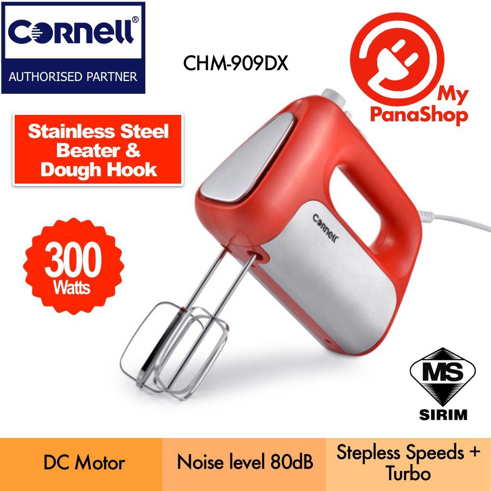 Cornell DC Motor Hand Mixer ( 300w ) CHM-909DX | Shopee Malaysia