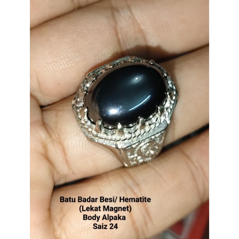 Batu BADAR BESI / HEMATITE Asli (LEKAT MAGNET) | Shopee Malaysia