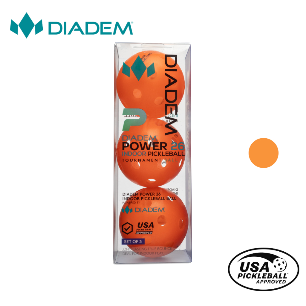 DIADEM OFFICIAL PICKLEBALL INDOOR BALL/ DIADEM BOLA DALAM RASMI PICKLEBALL | Shopee Malaysia